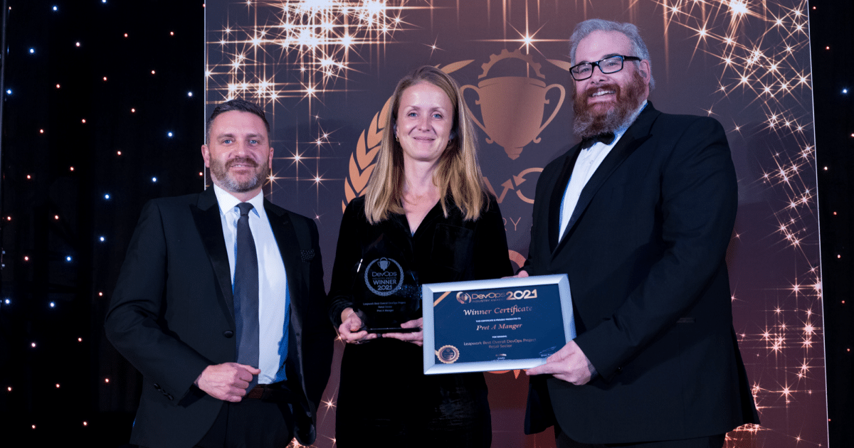 A win for Pret A Manger at the DevOps Industry Awards! | Equal Experts