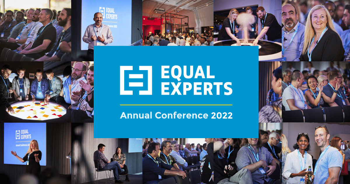 Celebrating our network at the Equal Experts Annual Conference 2022 | Equal Experts