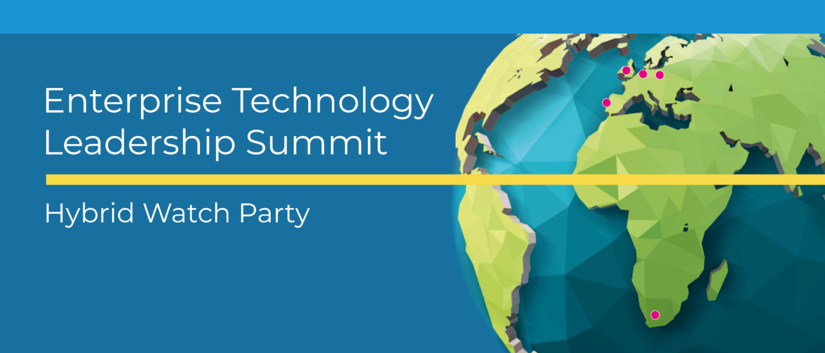 Equal Experts partners with Enterprise Technology Leadership Summit to host hybrid satellite ...